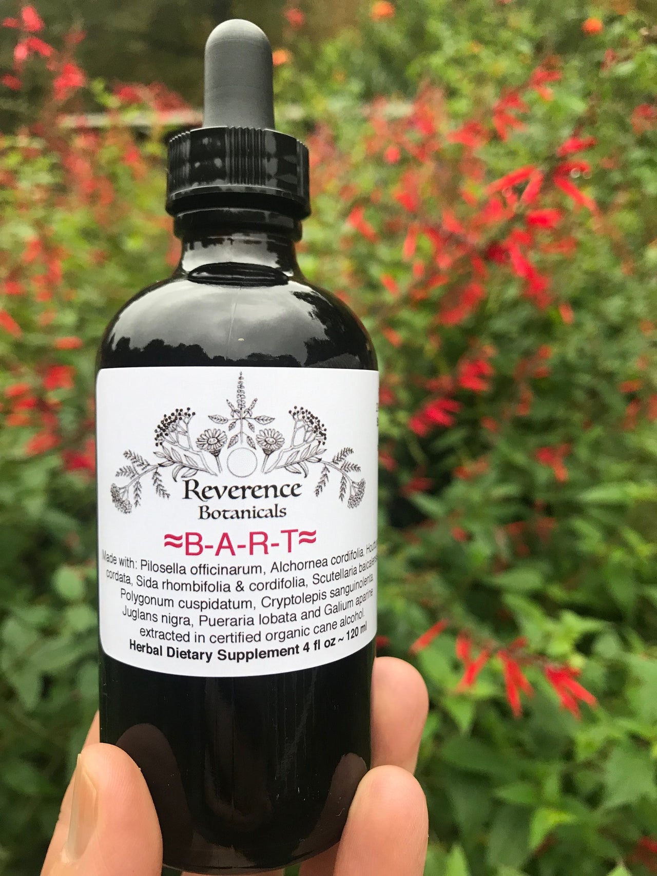 Herbal extracts and tinctures made from freshly harvested organically ...